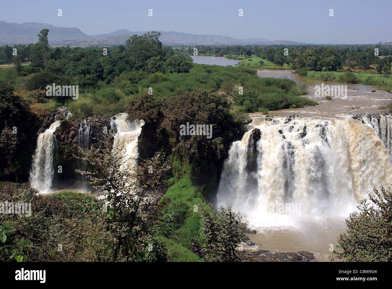 Waterfalls in Ethiopia Stock Photo - Alamy