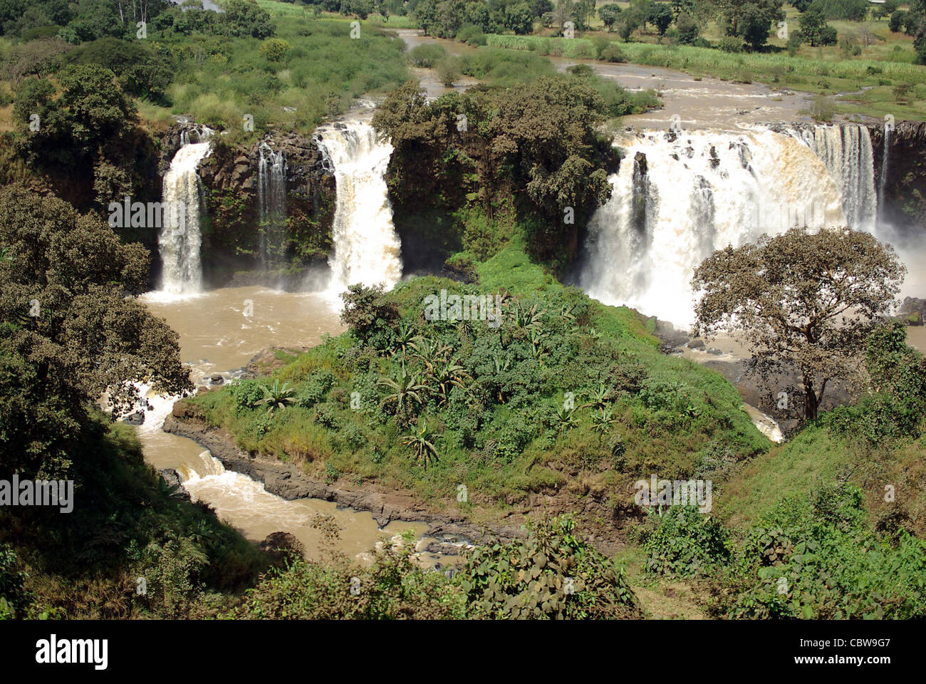 Waterfalls in Ethiopia Stock Photo - Alamy