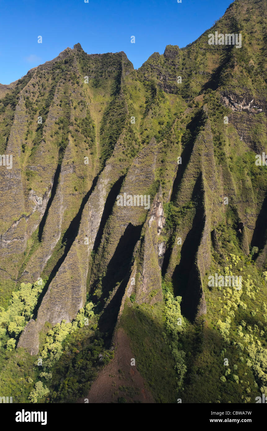 Volcanic formation, Na Pali Coast, Kauai, Hawaii Stock Photo - Alamy