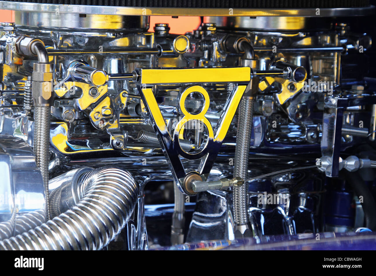 V8 symbol hi-res stock photography and images - Alamy