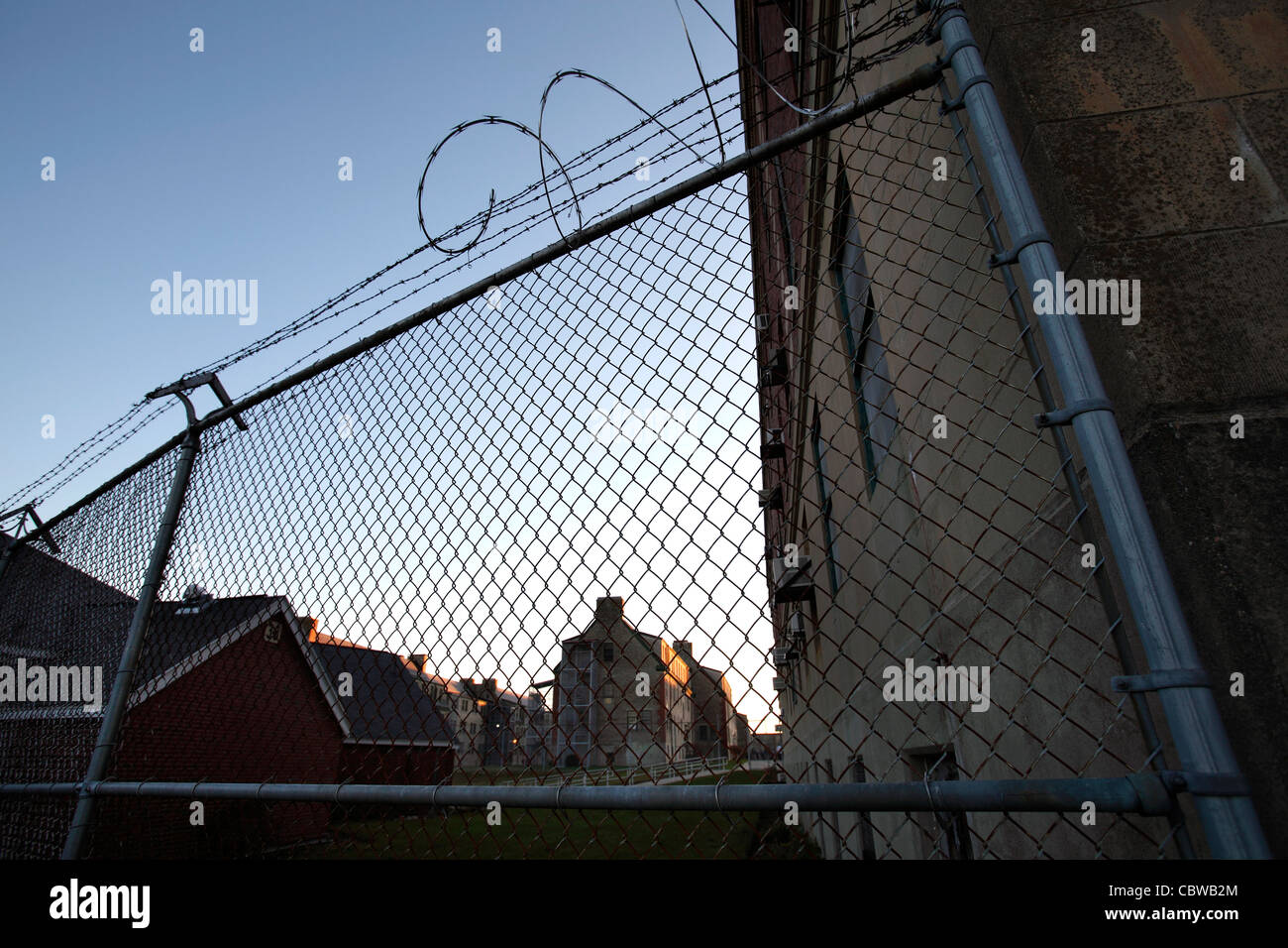 Medium security prison, Massachusetts Correctional Institute, Norfolk ...
