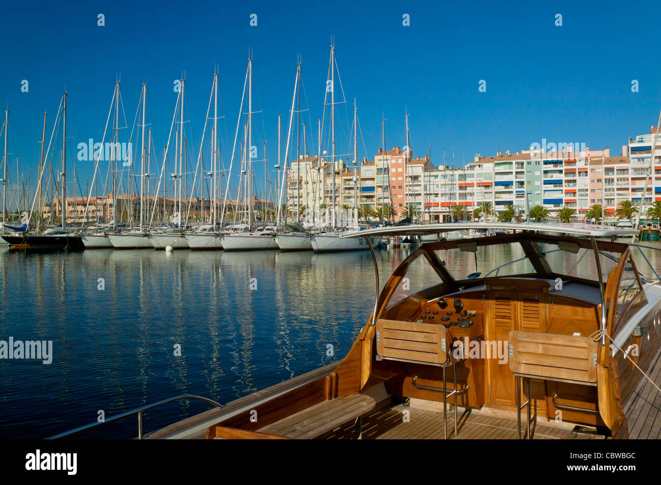 Harbour Of Hyeres, Var, Provence, France Stock Photo - Alamy