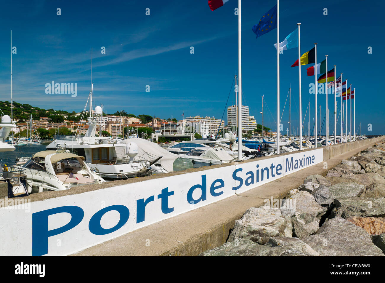 Sainte-Maxime, Var, Provence, France Stock Photo - Alamy