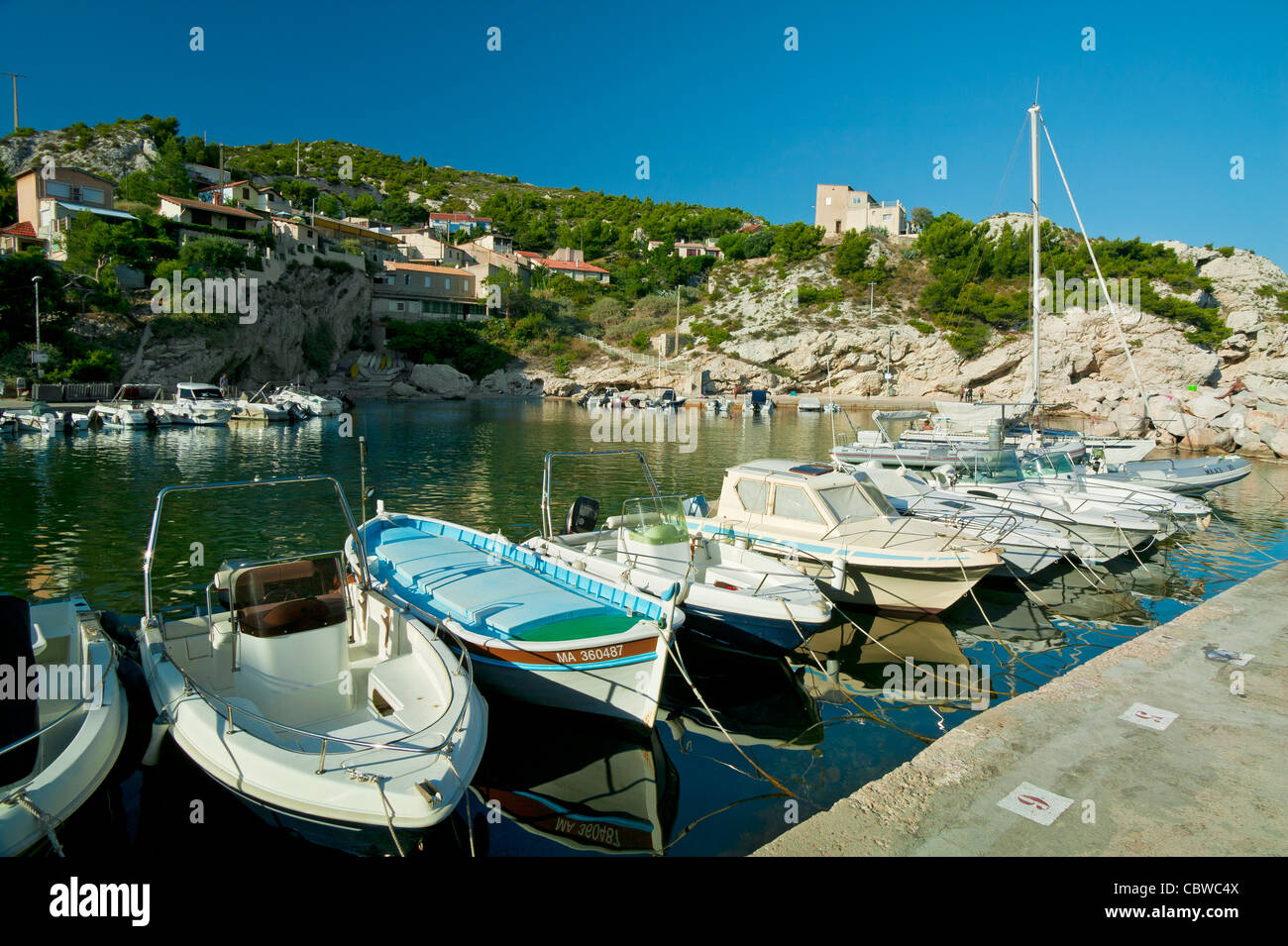 Niolon, Blue Coast, Bouches Du Rhone, France Stock Photo - Alamy