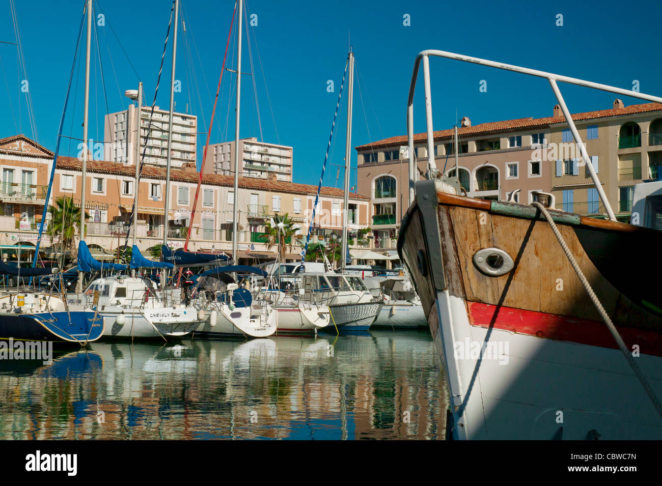 Port De Bouc, Bouches Du Rhone, France Stock Photo - Alamy