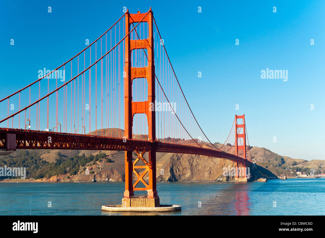 Red bridge san francisco hi-res stock photography and images - Alamy