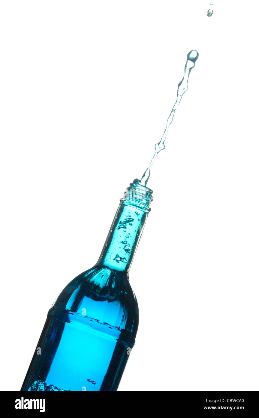 Color splash bottle hi-res stock photography and images - Alamy