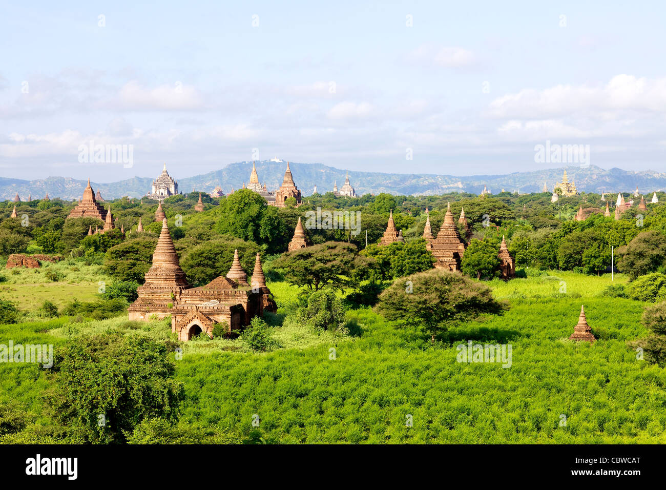Temples of Old Bagan, Myanmar Stock Photo - Alamy