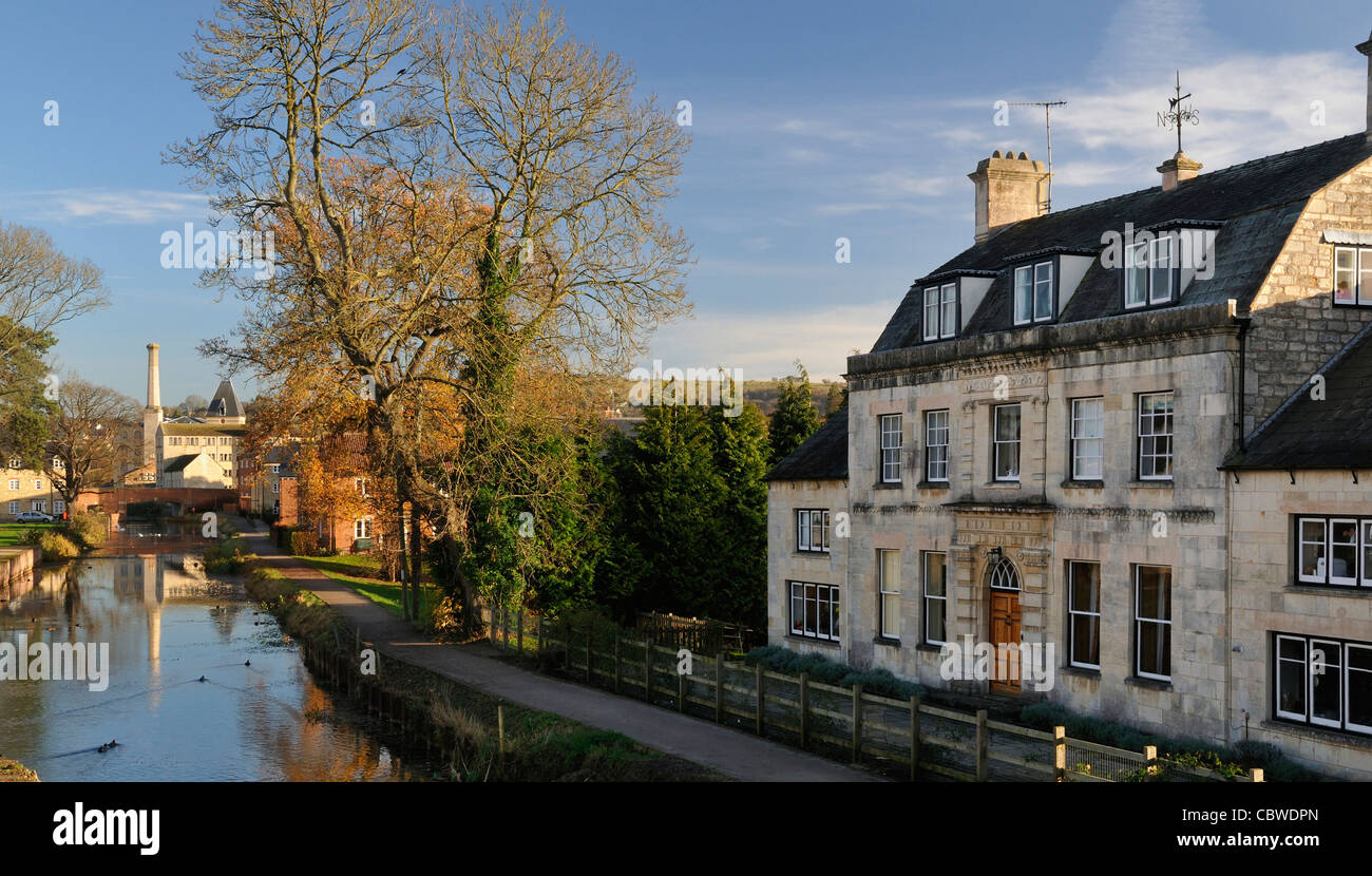 Bridge House & Ebley Mills, Stroudwater Navigation Canal, Stroud ...