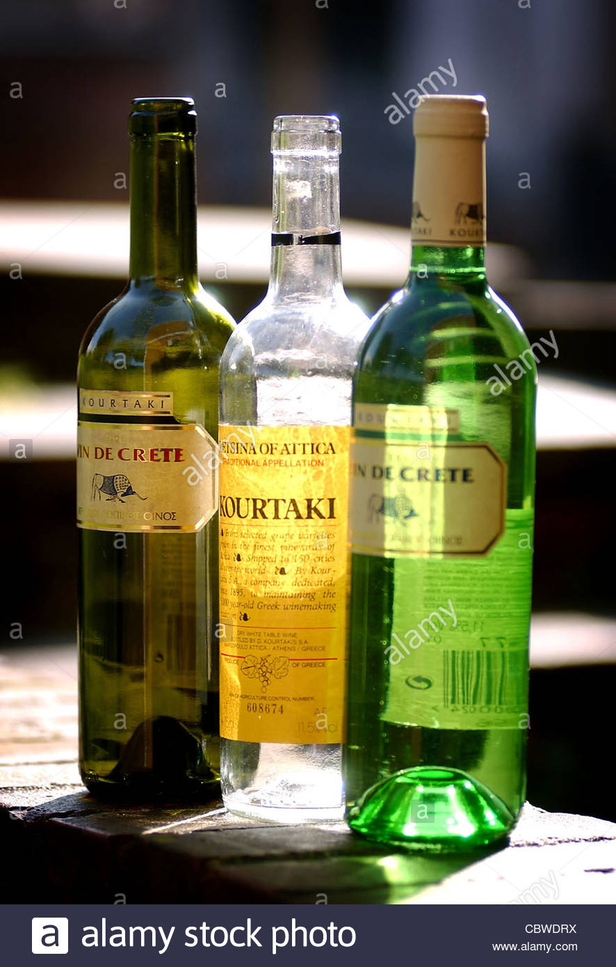 Greek Alcohol High Resolution Stock Photography and Images - Alamy