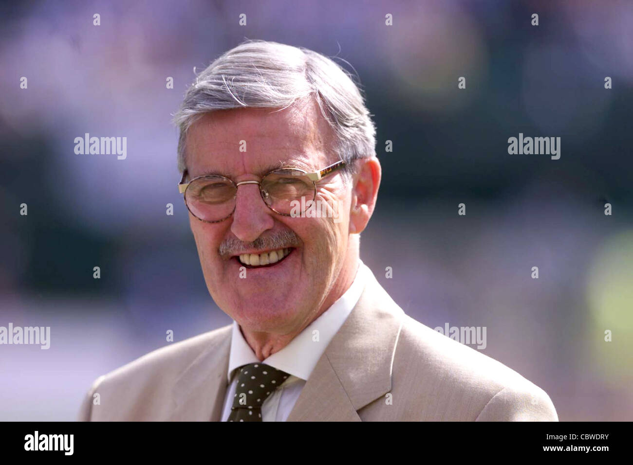 Former footballer manager and television pundit Jimmy Hill in 1999 ...