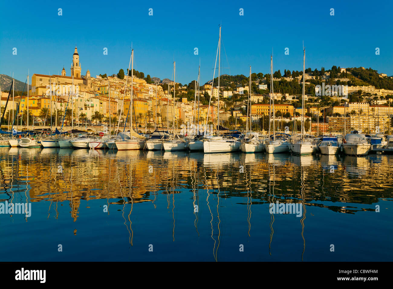 Menton, French Riviera, France Stock Photo - Alamy