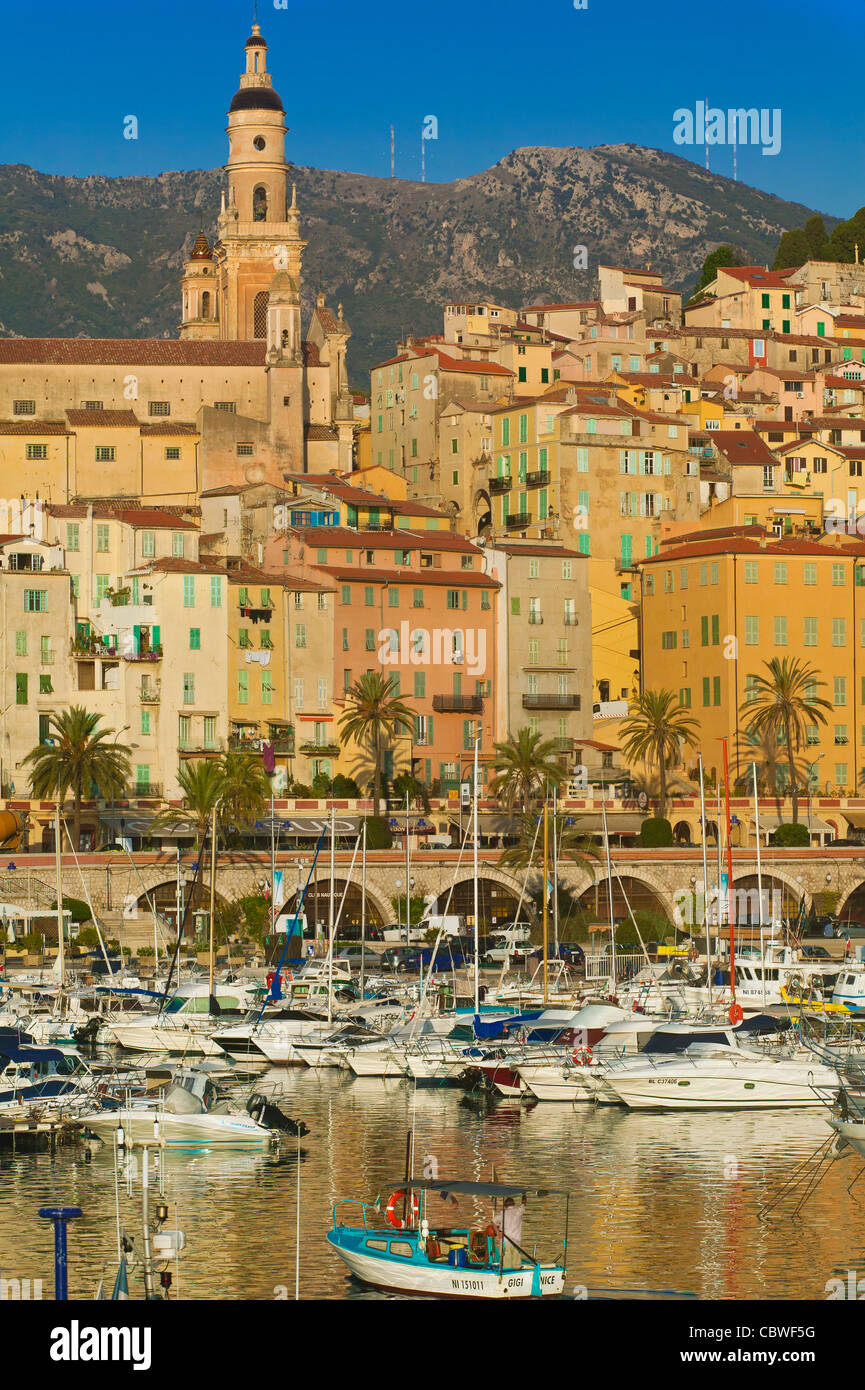 Menton, French Riviera, France Stock Photo - Alamy