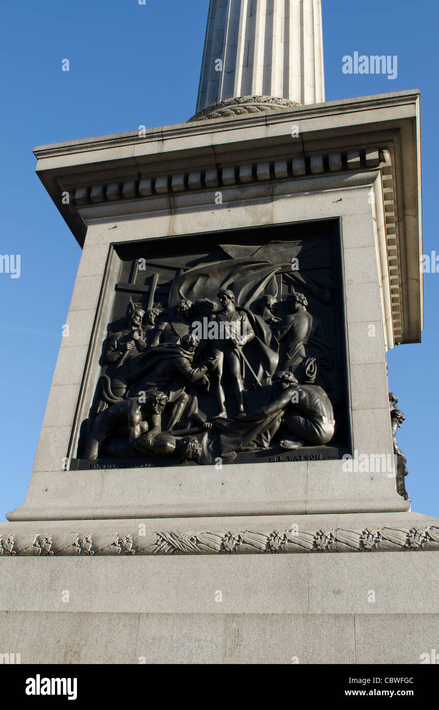 Nelsons column face hi-res stock photography and images - Alamy