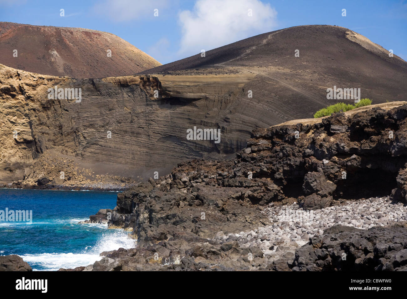 The Vulcão dos Capelinhos (Capelinhos volcano) . It is a major ...
