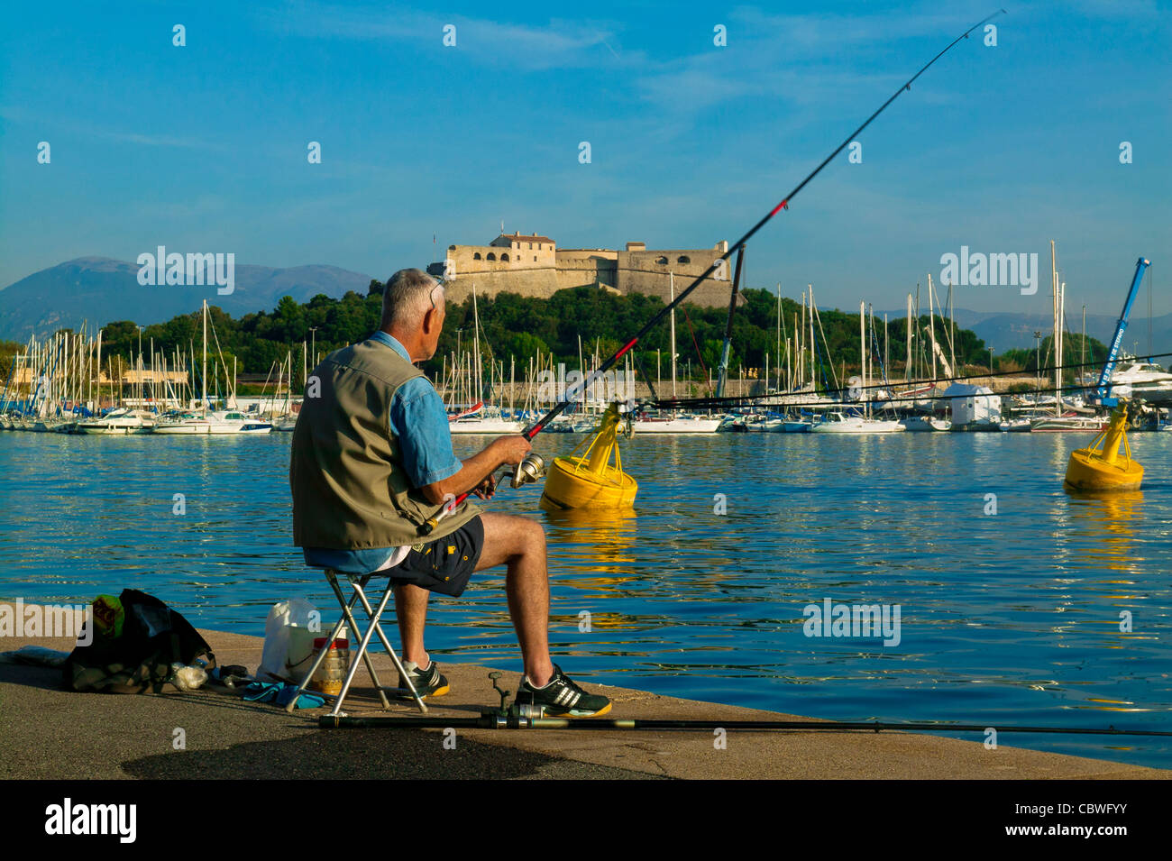Antibes port vauban hi-res stock photography and images - Alamy