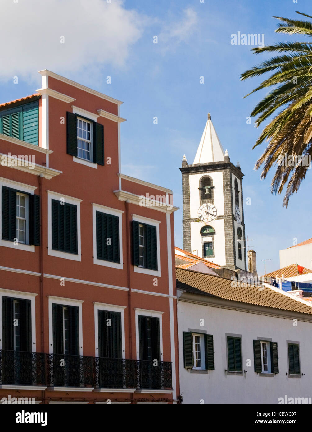 Horta azores town hi-res stock photography and images - Alamy