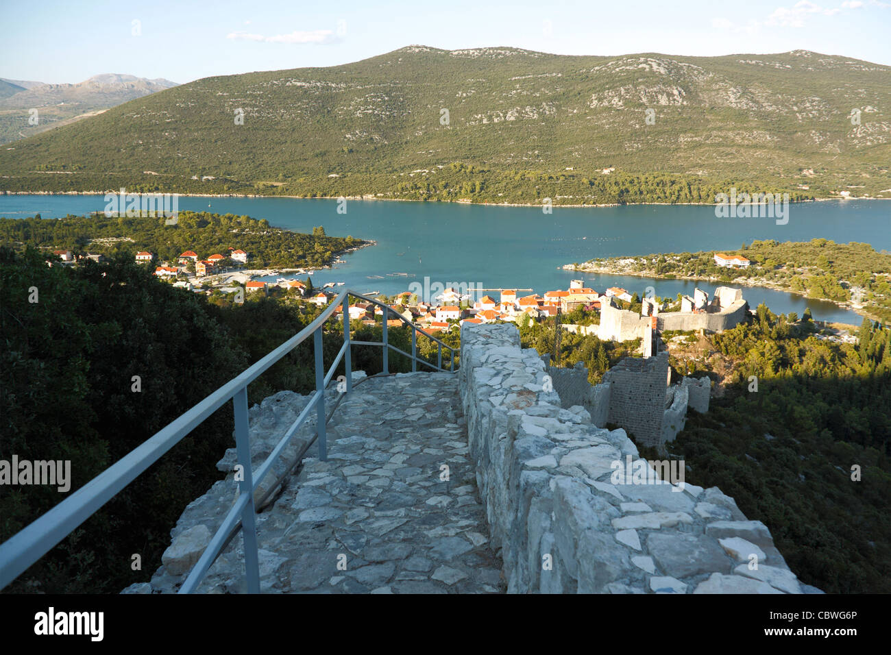 Ston croatia wall hi-res stock photography and images - Alamy