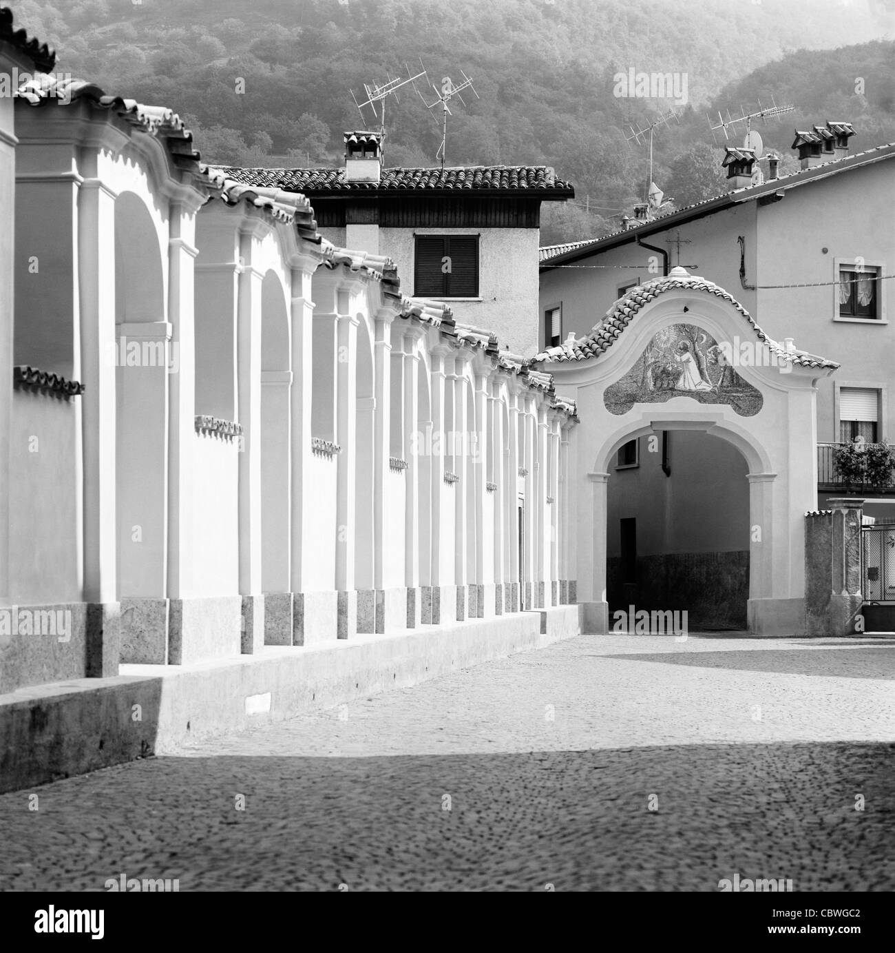 San Salvatore, Monasterolo, Endine Stock Photo - Alamy