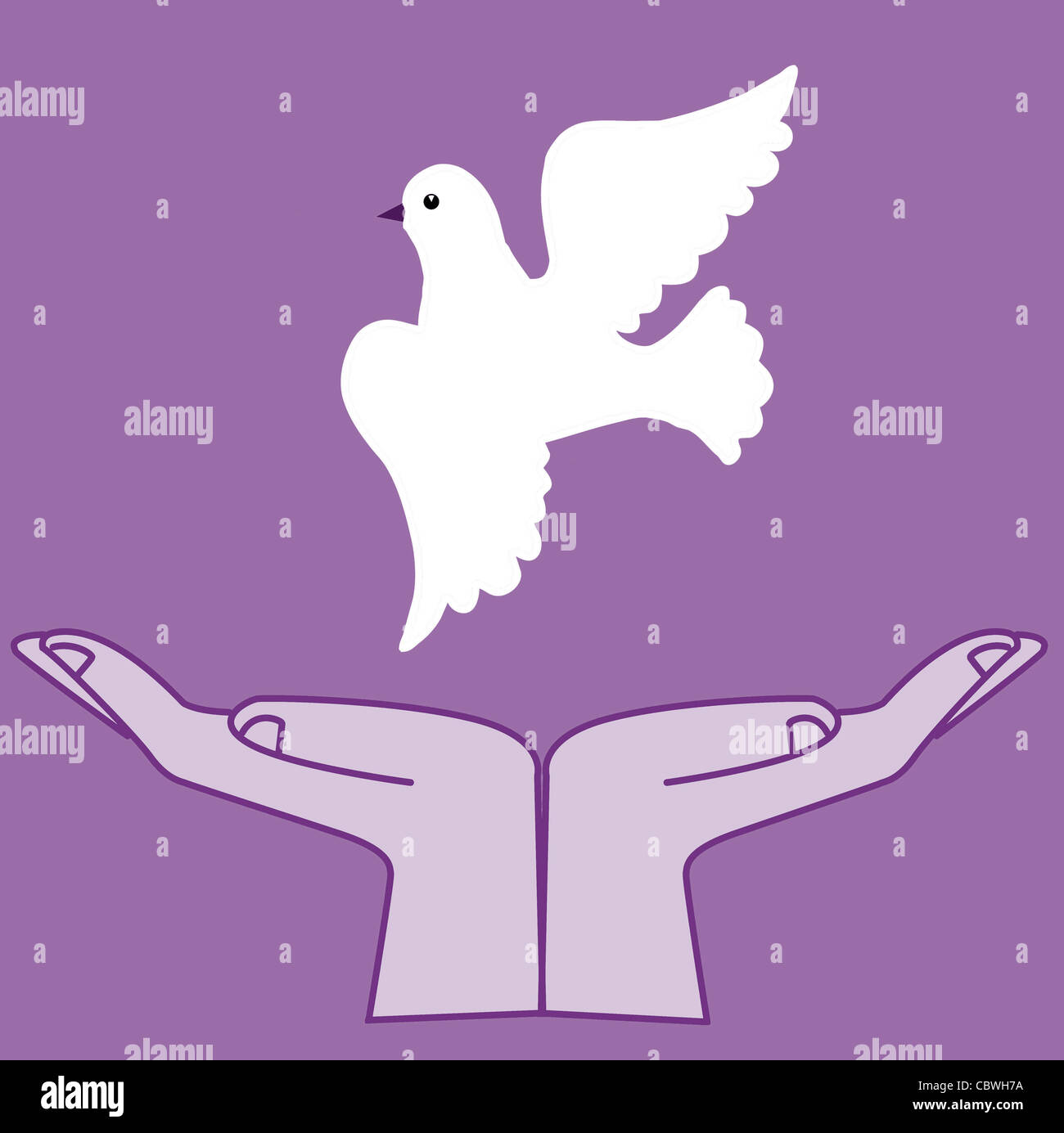 Noah peace dove hi-res stock photography and images - Alamy