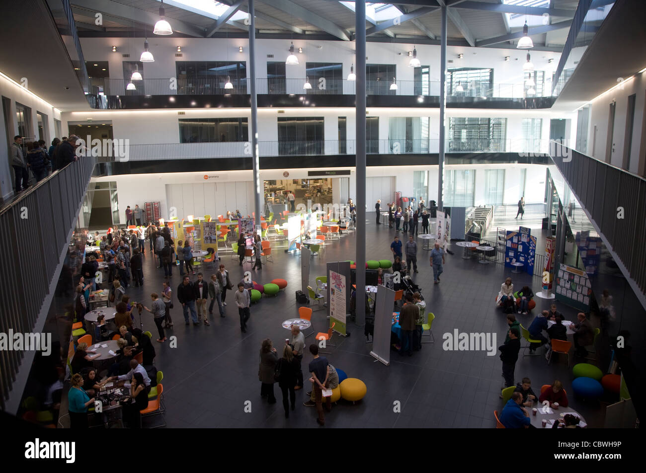 Student Open day at Suffolk New College, Ipswich, England Stock Photo ...