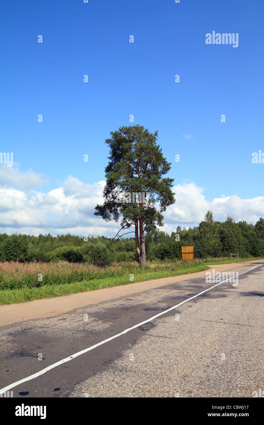 Single lane roads hi-res stock photography and images - Alamy