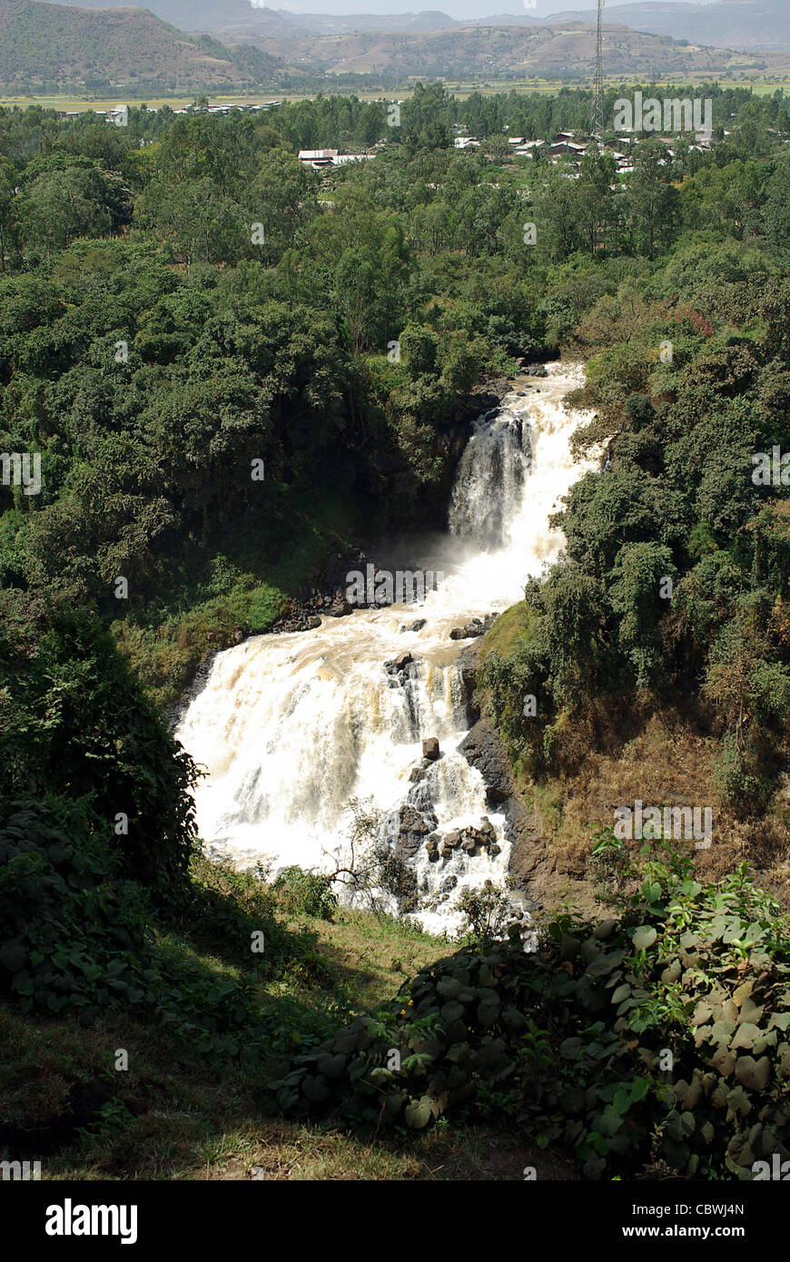 Waterfalls in Ethiopia Stock Photo - Alamy