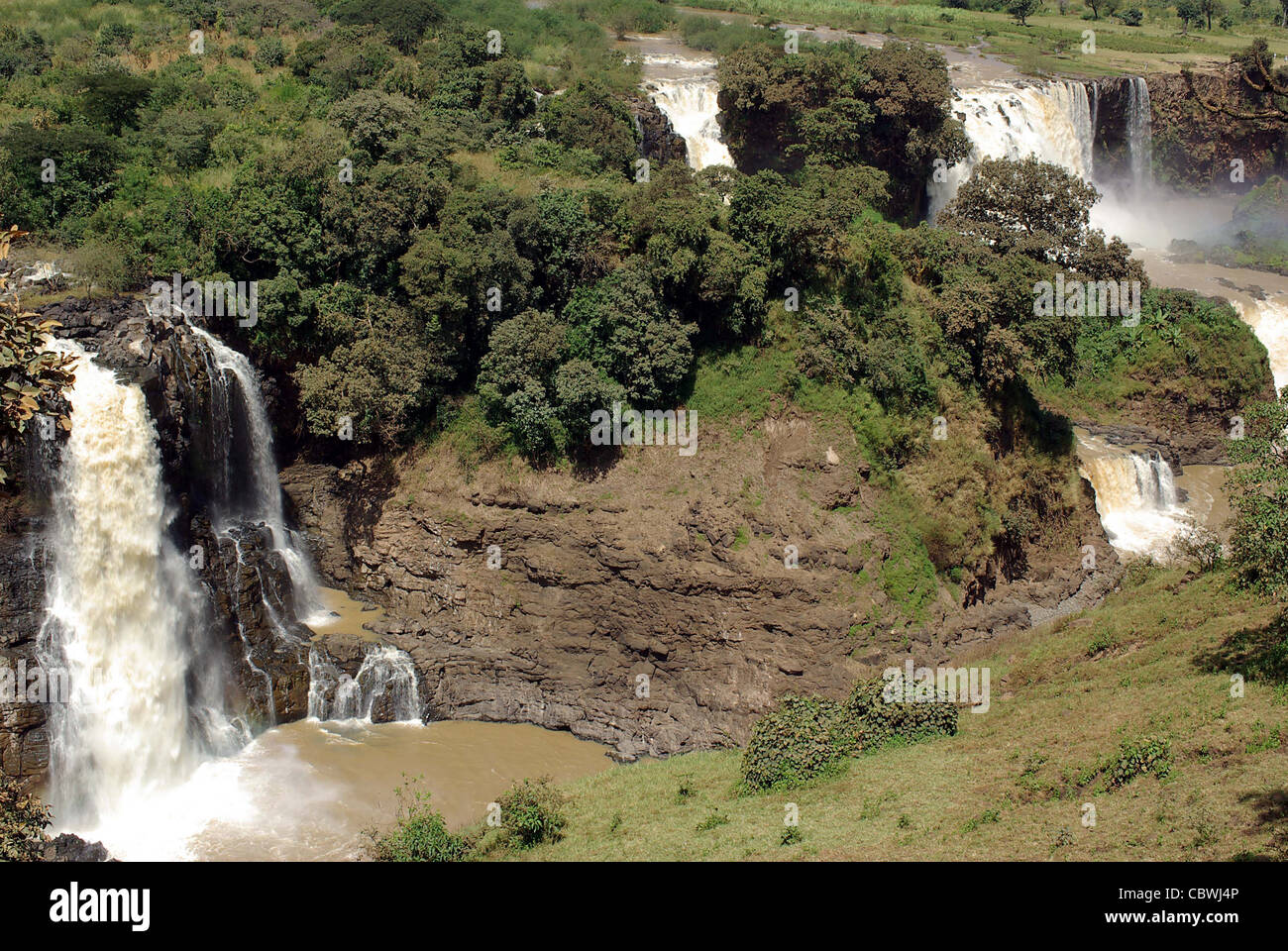 Waterfalls in Ethiopia Stock Photo - Alamy