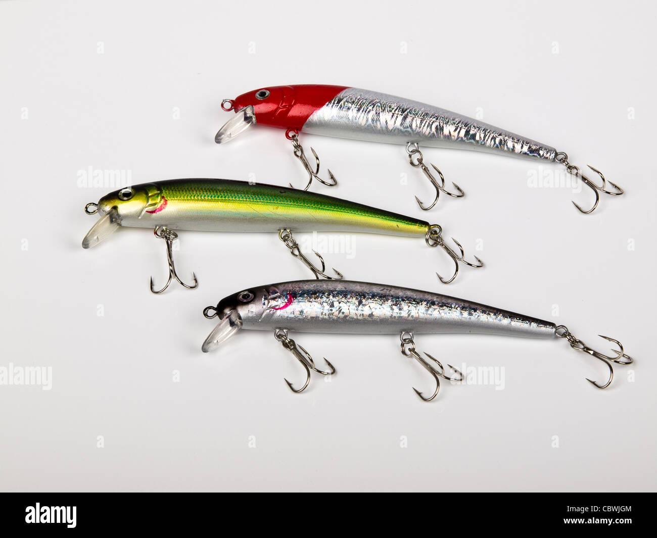 fishing lures ready for a big fish Stock Photo - Alamy