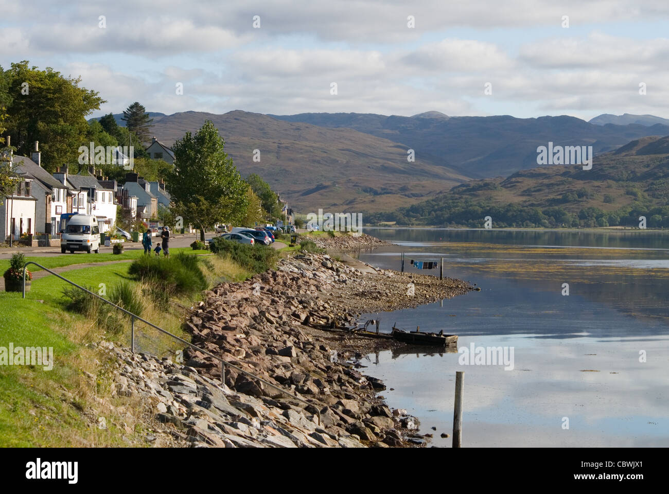 Lochcarron at loch carron hi-res stock photography and images - Alamy