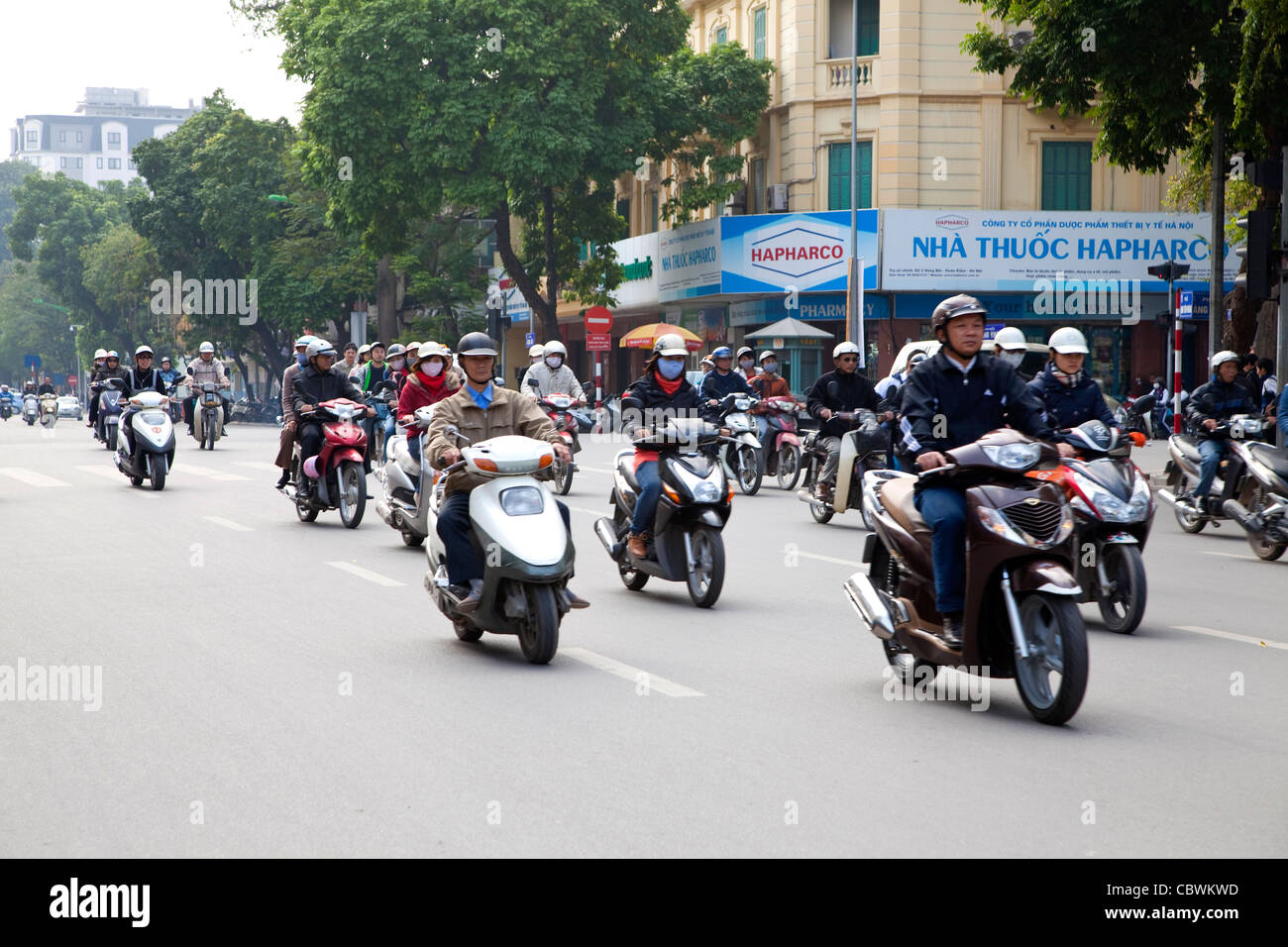 Vietnamese traffic jam hi-res stock photography and images - Alamy