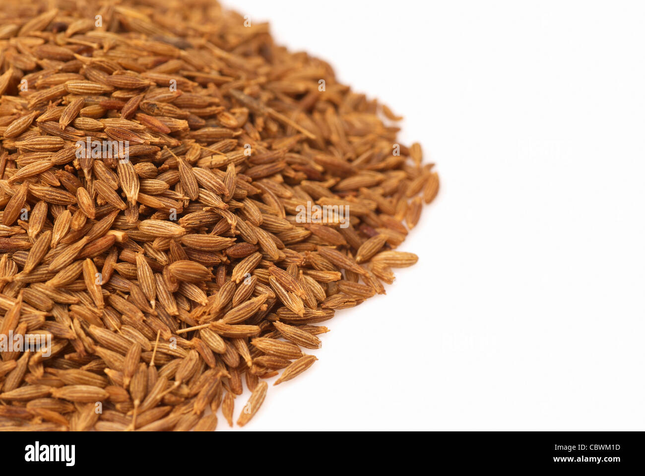 A stack of cumin seeds with copy space Stock Photo - Alamy