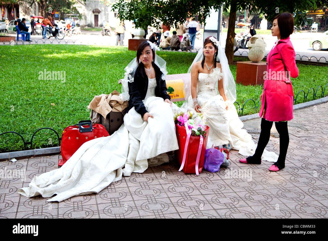 Vietnamese wedding hanoi vietnam hi-res stock photography and images ...
