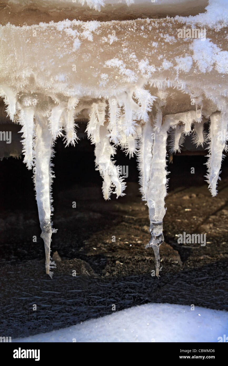 ice on river Stock Photo - Alamy