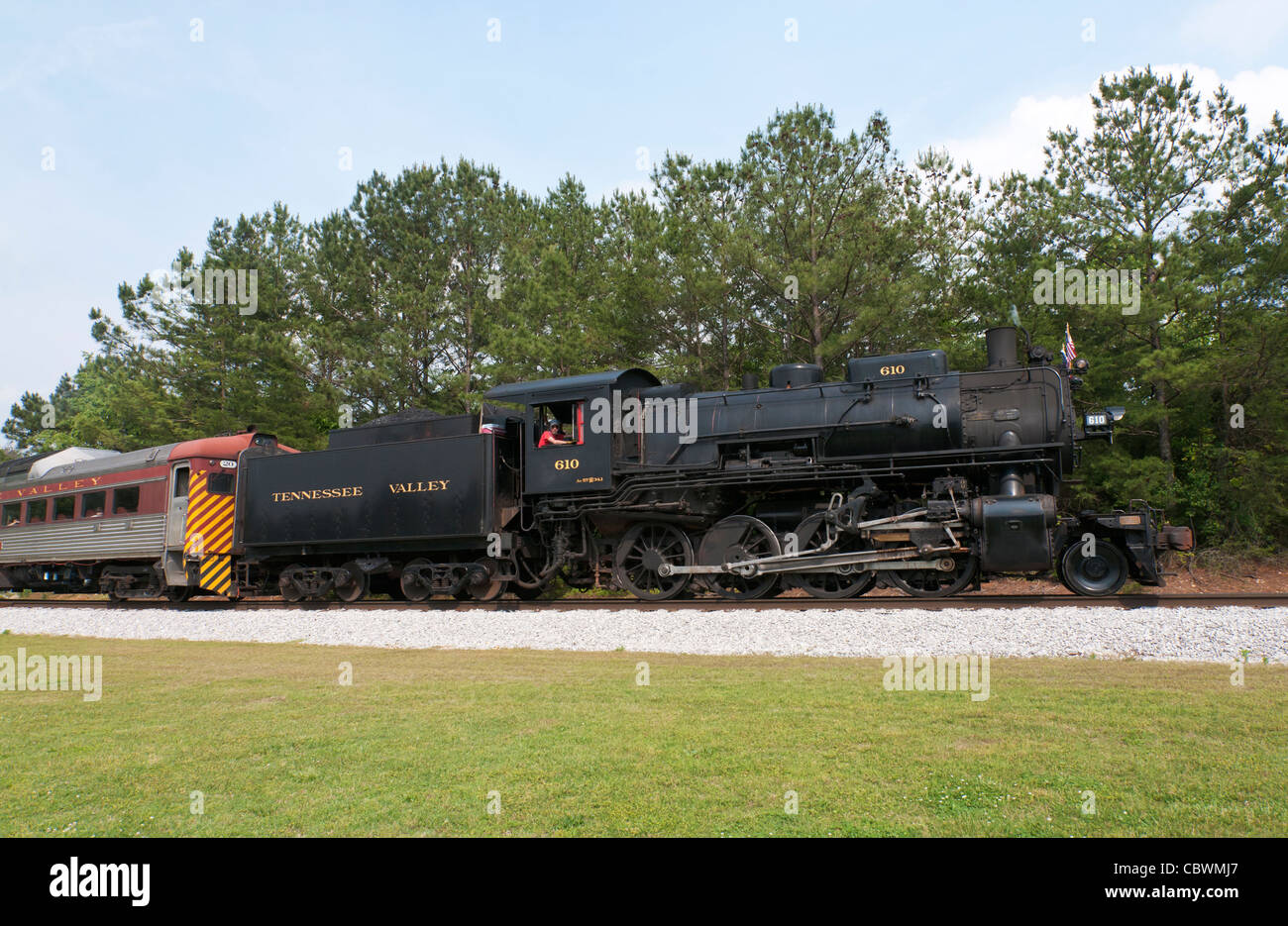Tennessee valley railroad museum hi-res stock photography and images ...