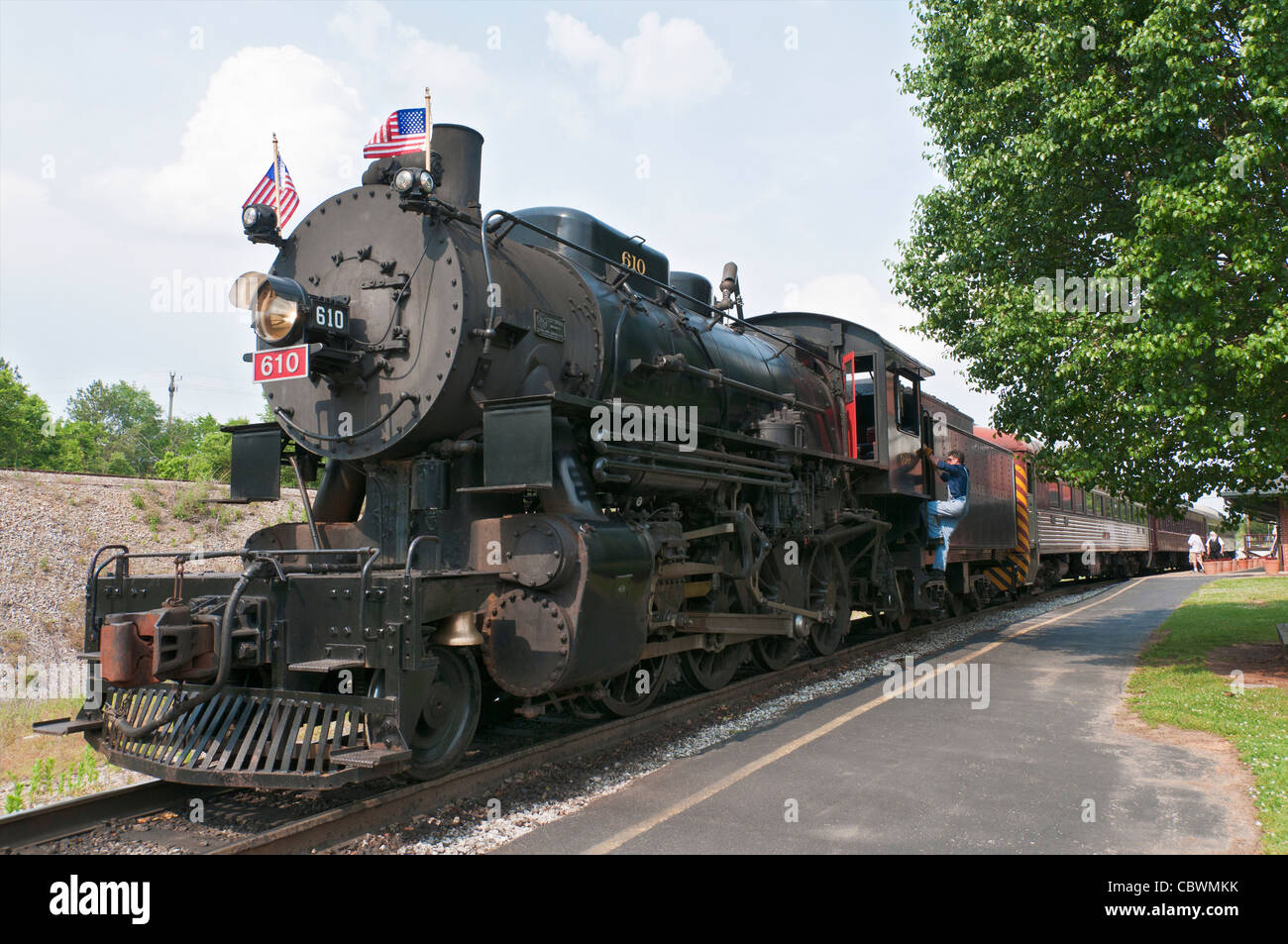 American train museum hi-res stock photography and images - Alamy