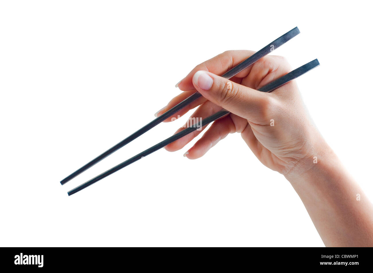 Chop sticks plate isolated hi-res stock photography and images - Alamy