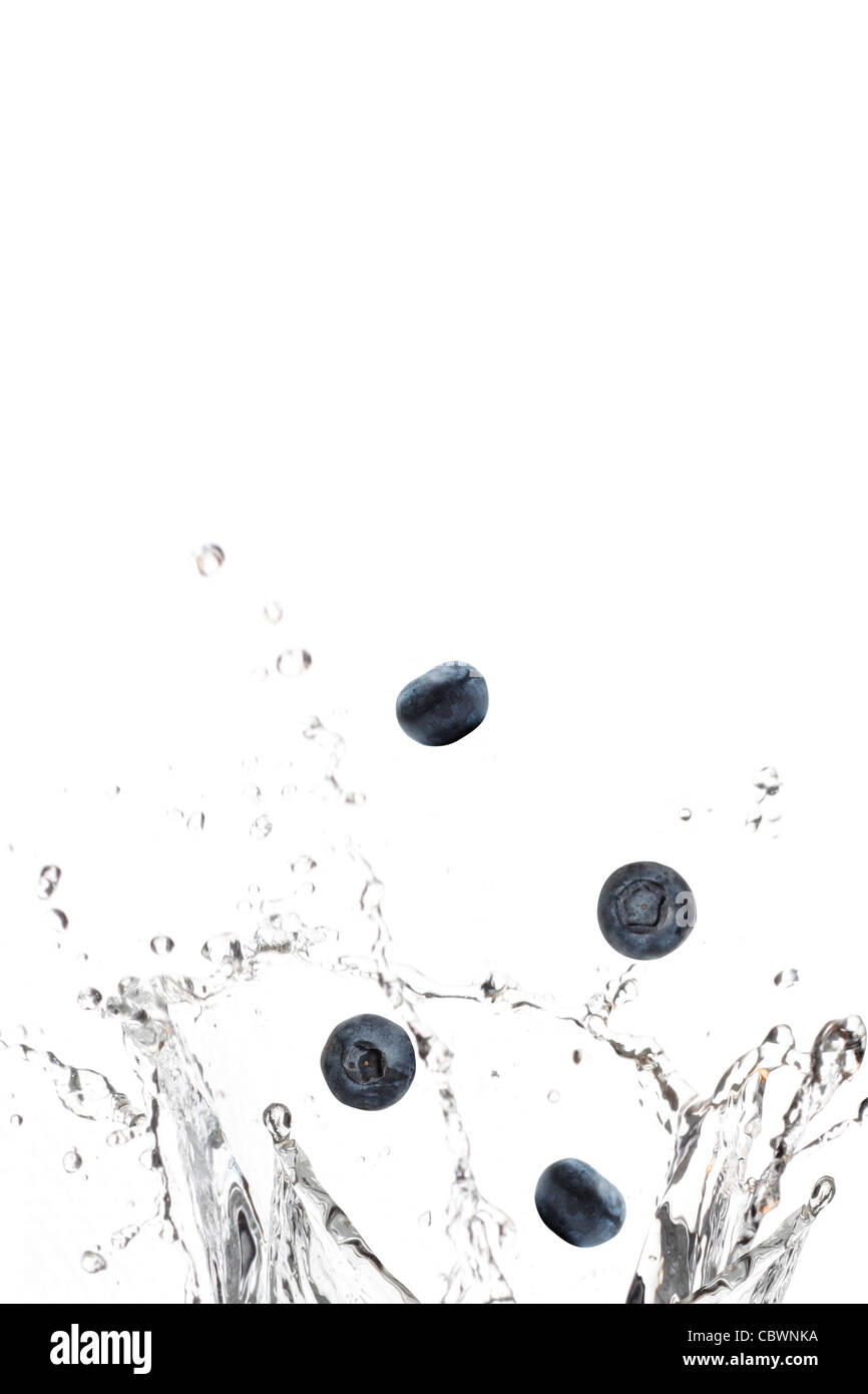 Blueberries in market Cut Out Stock Images & Pictures - Alamy