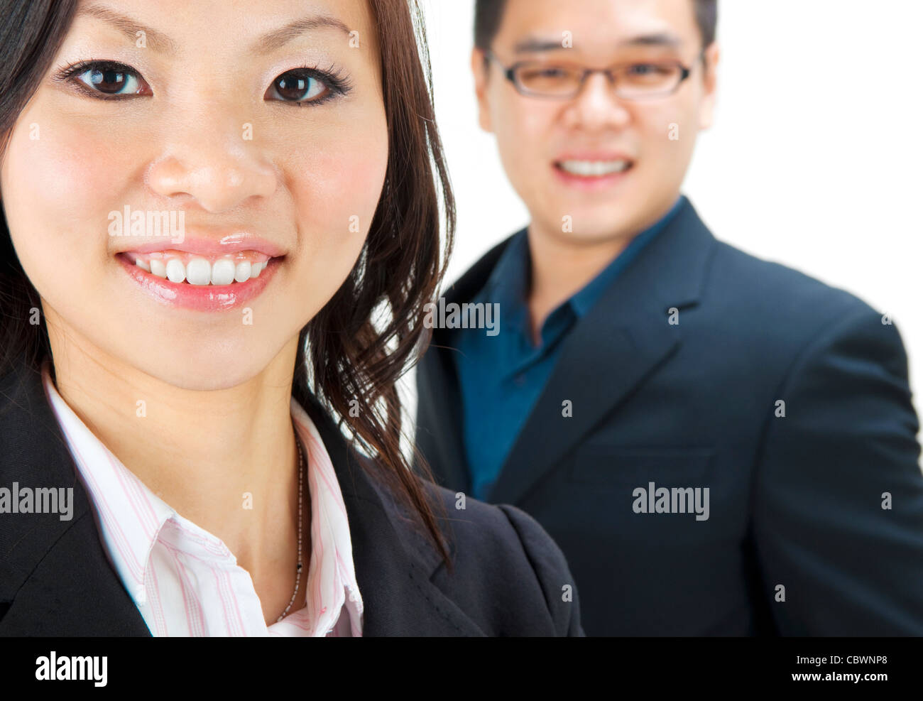 Asian business team isolated hi-res stock photography and images - Alamy