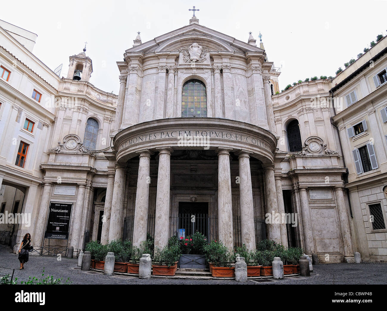 Rome italy chiostro del bramante hi-res stock photography and images ...
