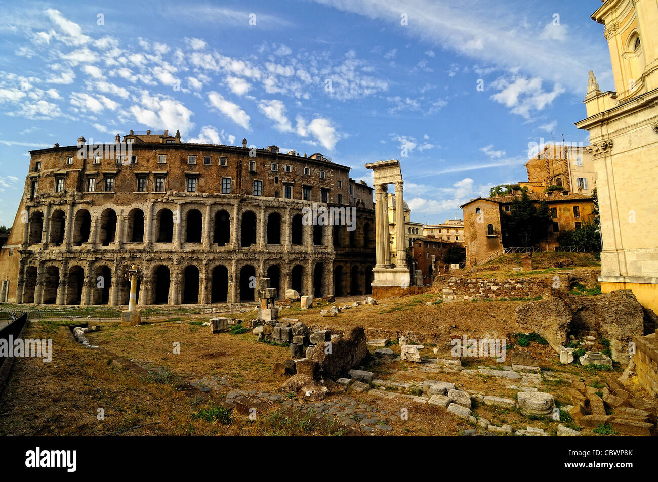 teatro marcello roma rome italia italy italie Stock Photo - Alamy