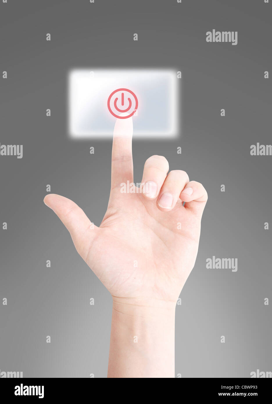 Turn off button Stock Photo - Alamy