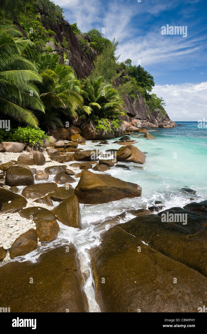 Mahe beach seychelles hi-res stock photography and images - Alamy