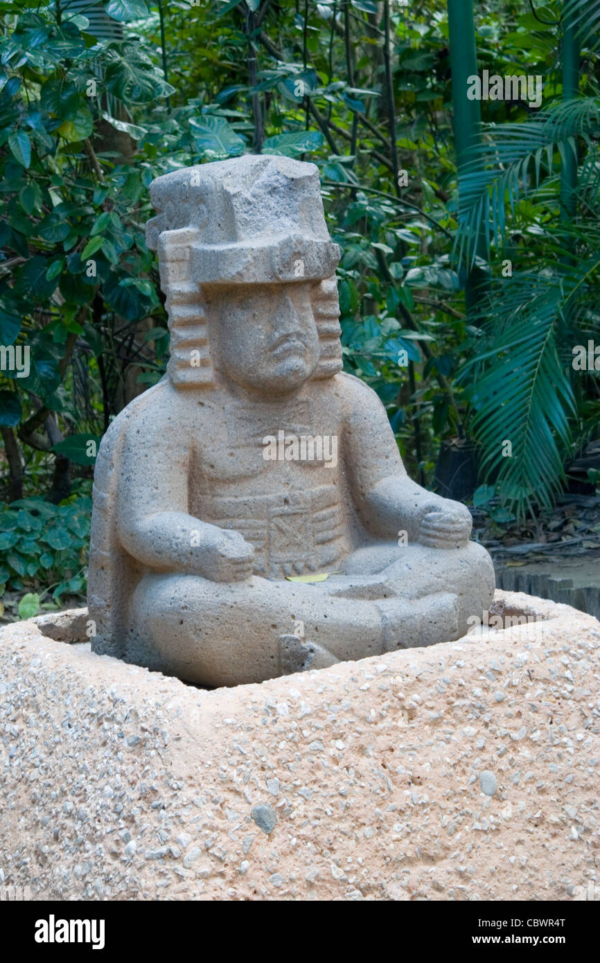 Olmec Sculpture, 900 BCE-400BCE, from La Venta Ruin Site, at La Venta ...