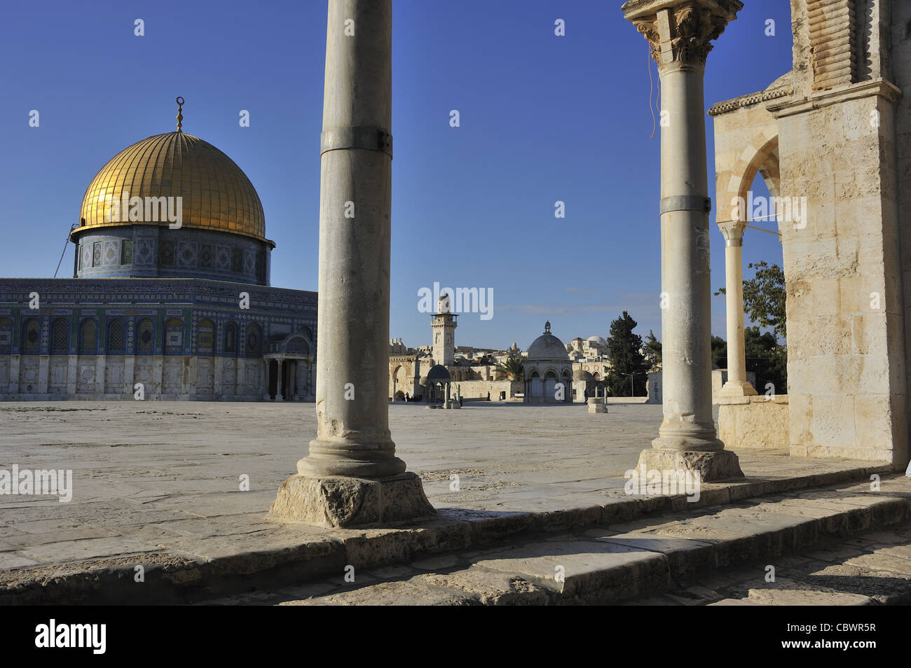 The dome of the rock Jerusalem,Mosque Stock Photo - Alamy