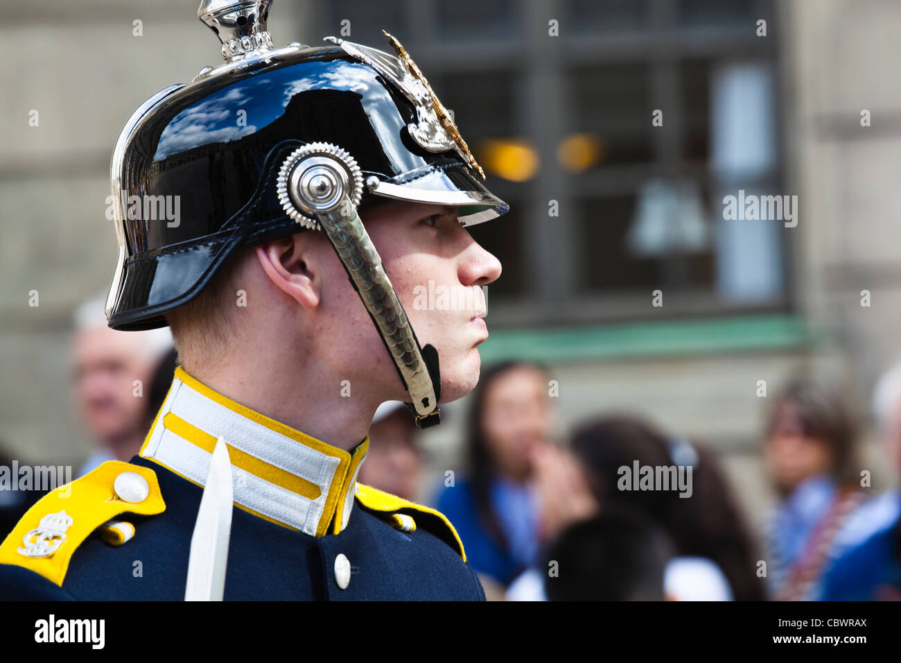 stockholm: swedish royal guard Stock Photo - Alamy