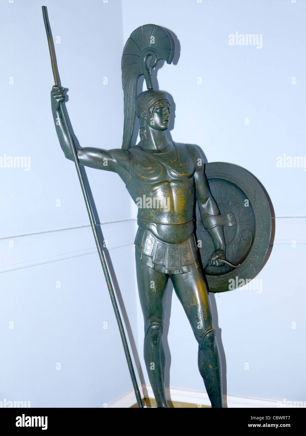 Statue of Achilles at the Achilleion Palace built in Corfu by Empress ...