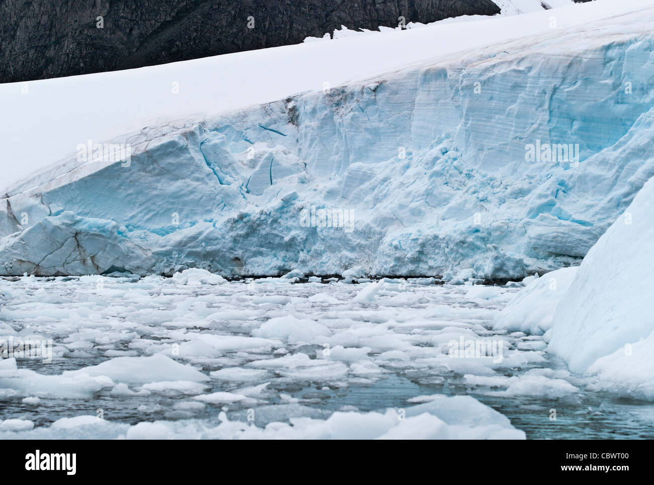 GLACIER ORNE HARBOUR, ANTARCTICA Stock Photo - Alamy