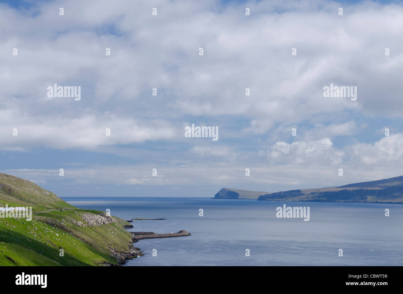 Kingdom of Denmark, Faroe Islands (aka Foroyar), Southern tip of the ...