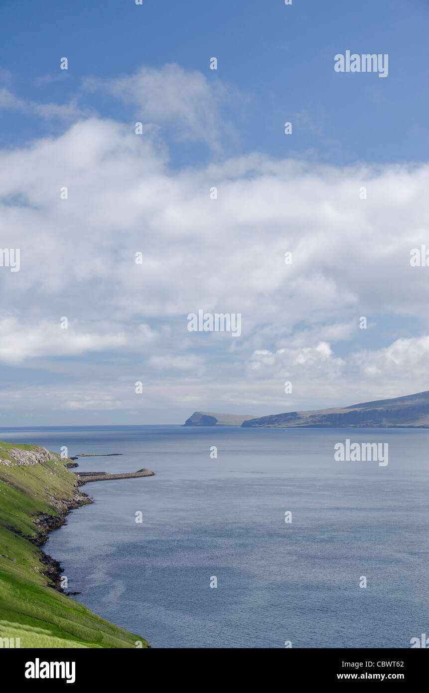 Kingdom of Denmark, Faroe Islands (aka Foroyar), Southern tip of the ...